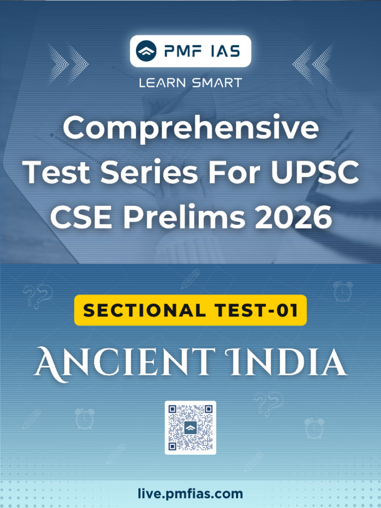 Sectional Test 01 Ancient India I Solutions | PDF | Paleolithic | Stone Age