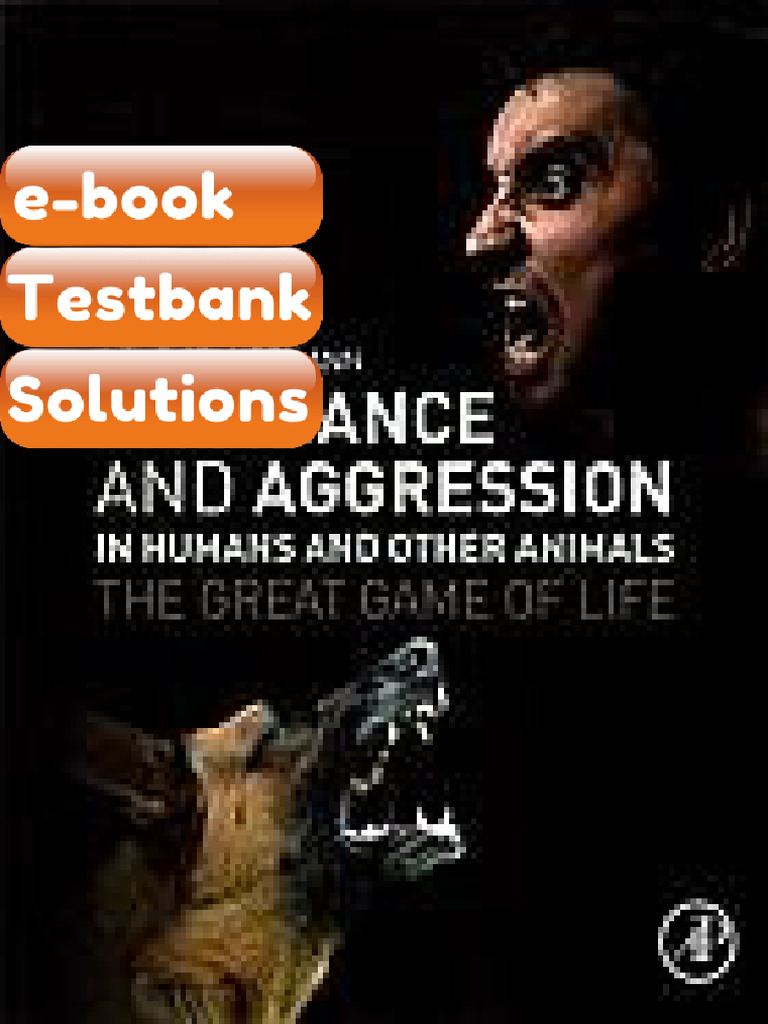 Dominance and Aggression in Humans and Other Animals the Great Game of ...