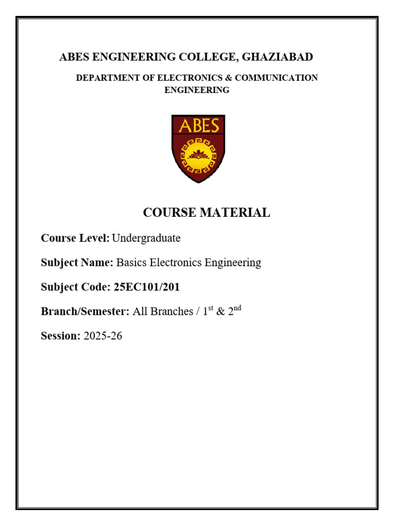 unit 4 final(1) | PDF | Integrated Circuit | Doping (Semiconductor)