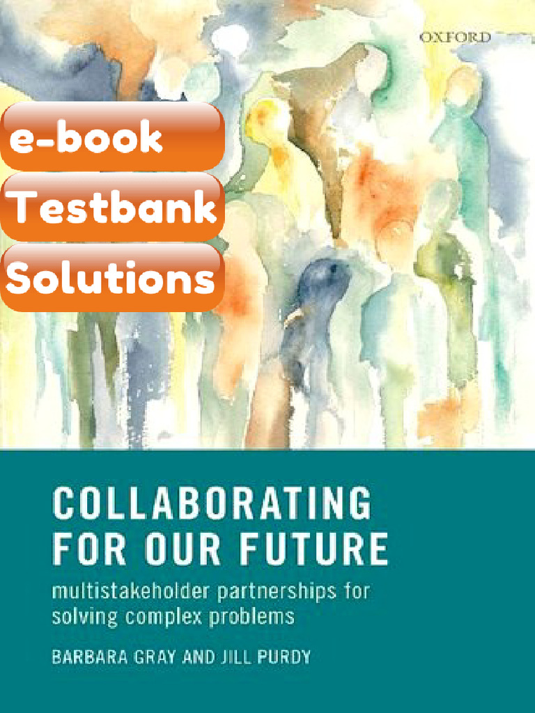 eBook & Testbank Collaborating for Our Future Multistakeholder ...
