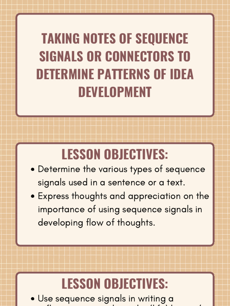 25 26 U1 Lesson 1 Sequence Signals Students Copy | PDF