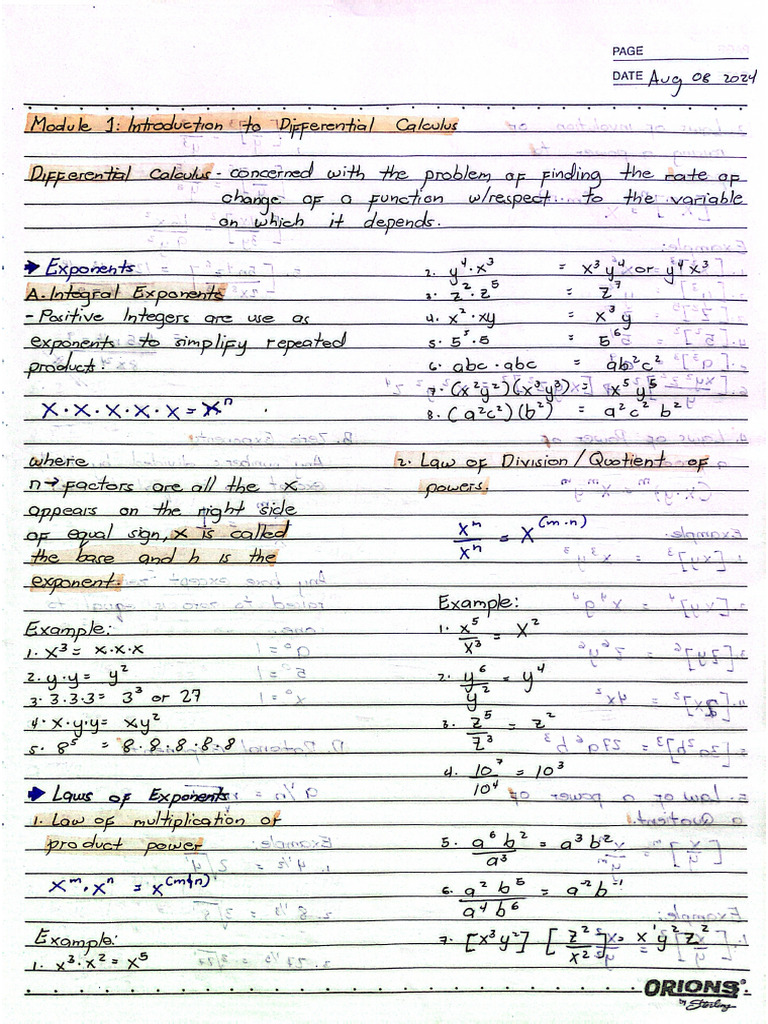 Differential Calculus | PDF