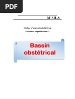 Anatomie du bassin obstétrical | PDF | Appareil locomoteur | Bassin ...