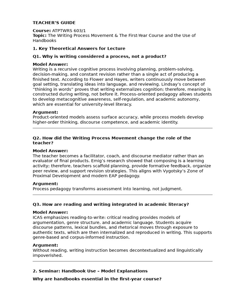 My Handout | PDF | Learning | Metacognition