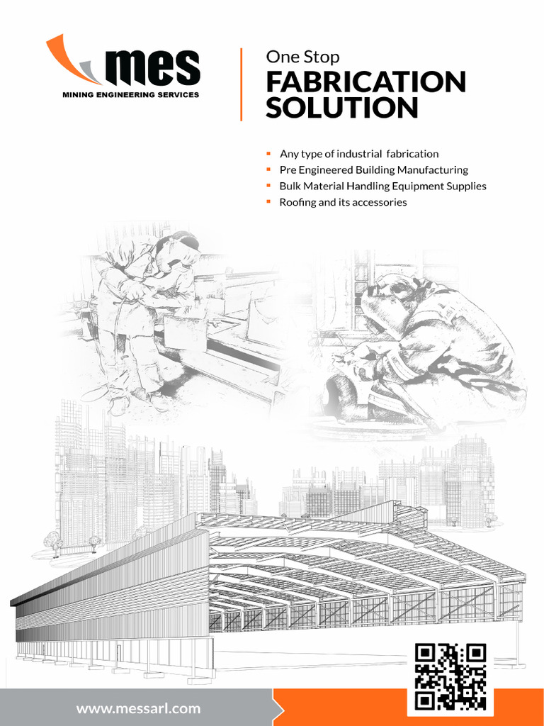 MES Fabrication - PEB Brochure 21.6.23 | PDF | Roof | Materials