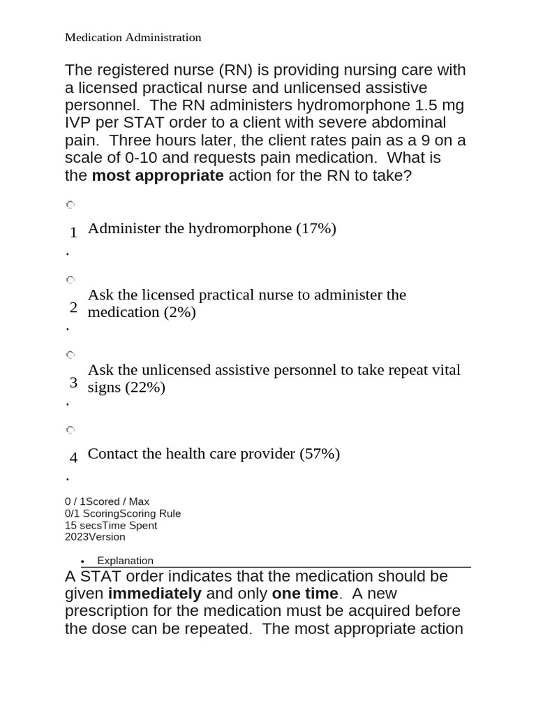 Medication Administration 37 | PDF | Potassium Chloride | Tablet (Pharmacy)
