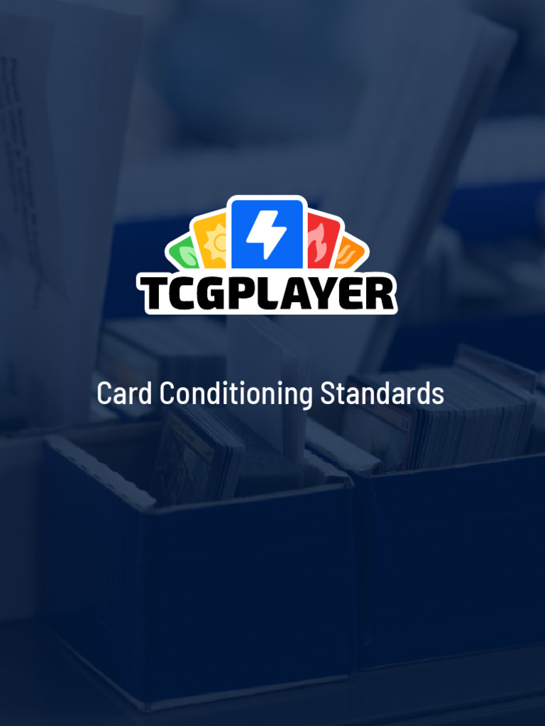 Card Conditioning Standards | PDF | Wear