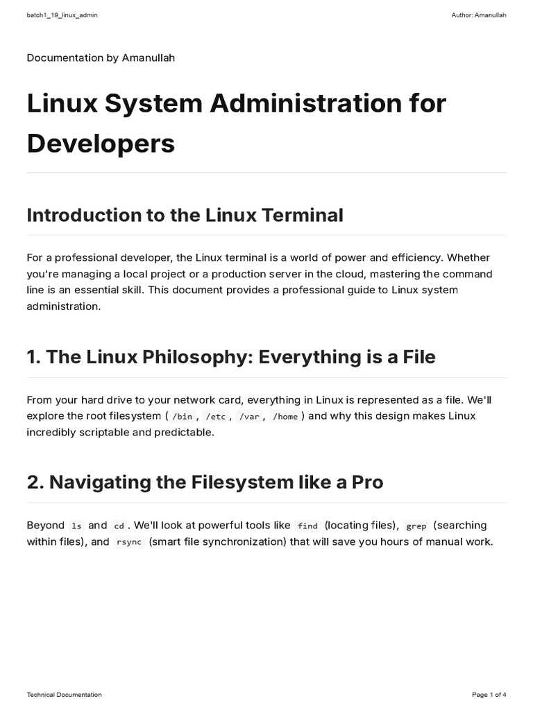 Batch1 19 Linux Admin | PDF | Secure Shell | Linux
