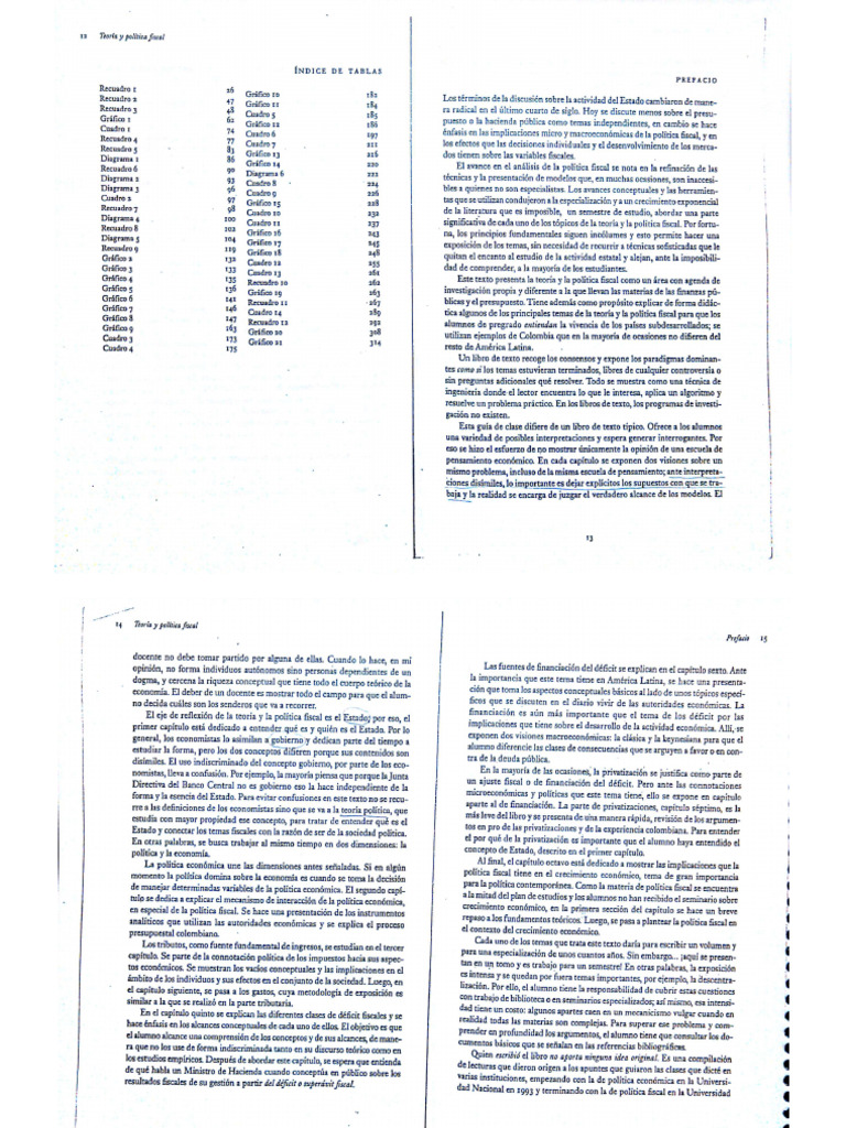 Cap 1. Hernández - Teoría y Política Fiscal, Cap 1 | PDF