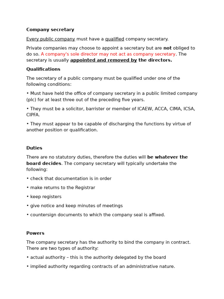 Corporate Administration | PDF | Companies | Corporations