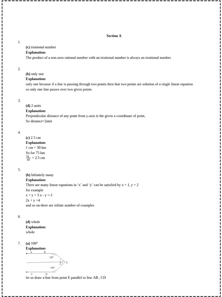 Ix Maths Full Syllabus 3 Sol | PDF | Angle | Classical Geometry