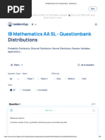 IB Math AA HL Complex Numbers Questions | PDF | Complex Number | Numbers