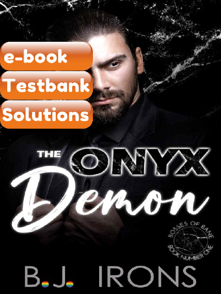 The Onyx Demon the Bosses of Bane Book 1 BJ Irons eBook & Testbank ...