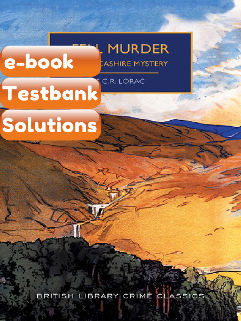 eBook & Testbank Fell Murder Lancashire Mystery British Library Crime ...