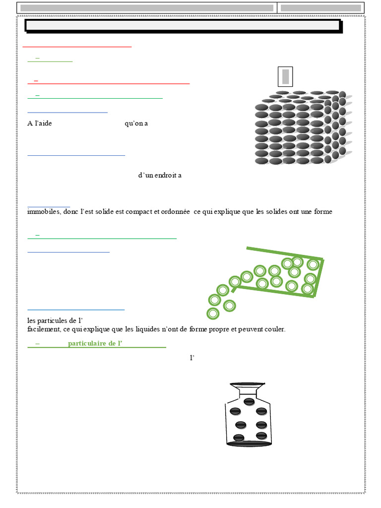 01 Le Modele Particulaire 2 | PDF