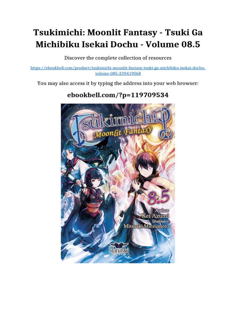 Tsukimichi: Moonlit Fantasy - Tsuki Ga Michibiku Isekai Dochu - Volume ...