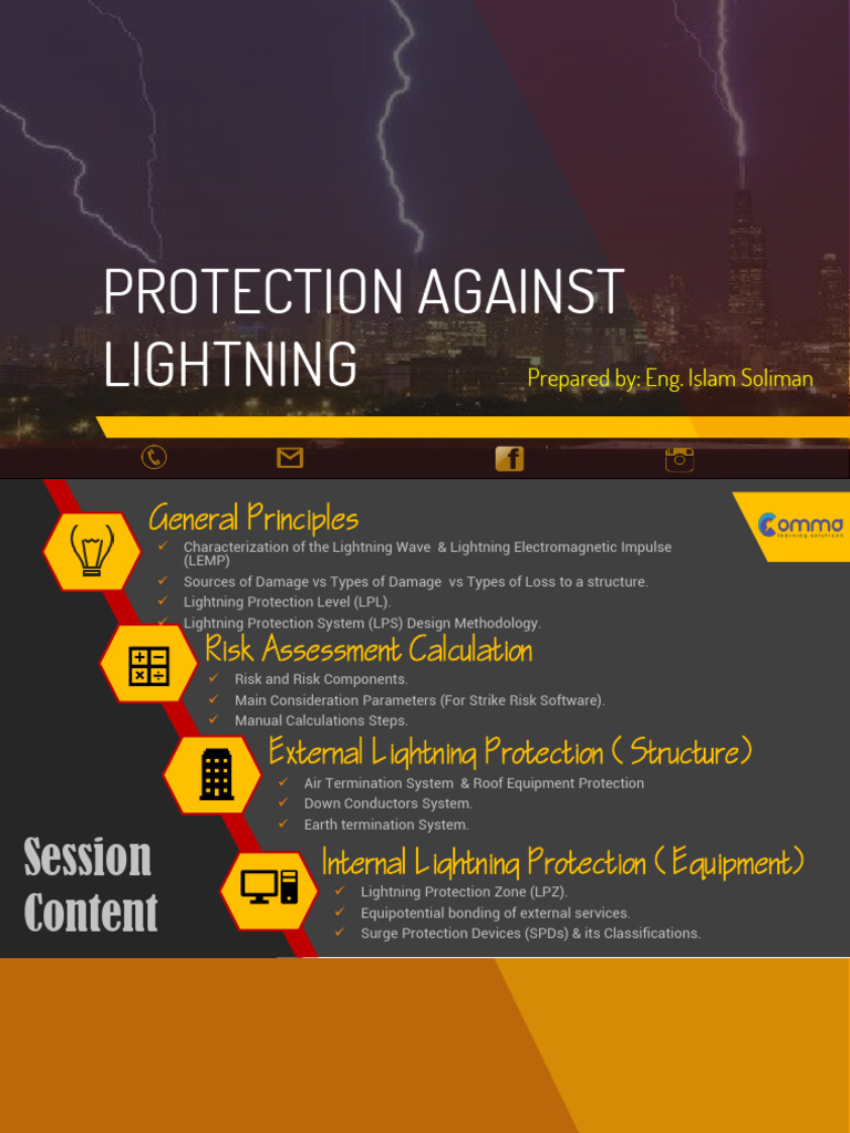 Lightning Protection System | PDF | Electricity | Electromagnetism