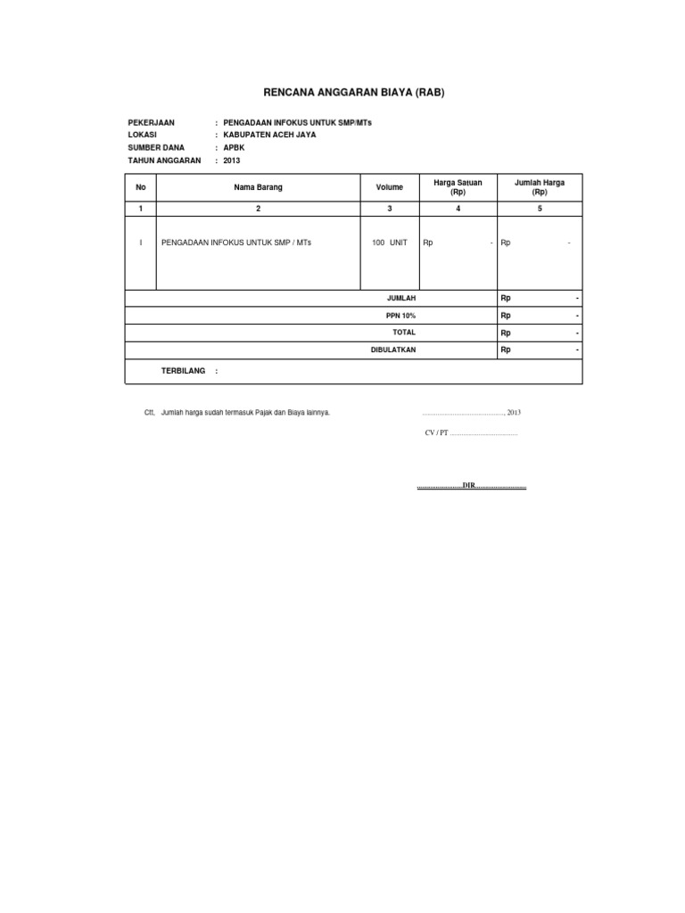 Rab Infokus SMP Mts | PDF