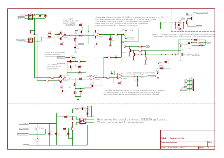 Schaltplan Labornetzteil | PDF | Electronic Engineering | Electricity