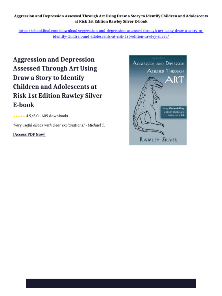 Aggression and Depression Assessed Through Art Using Draw a Story to ...