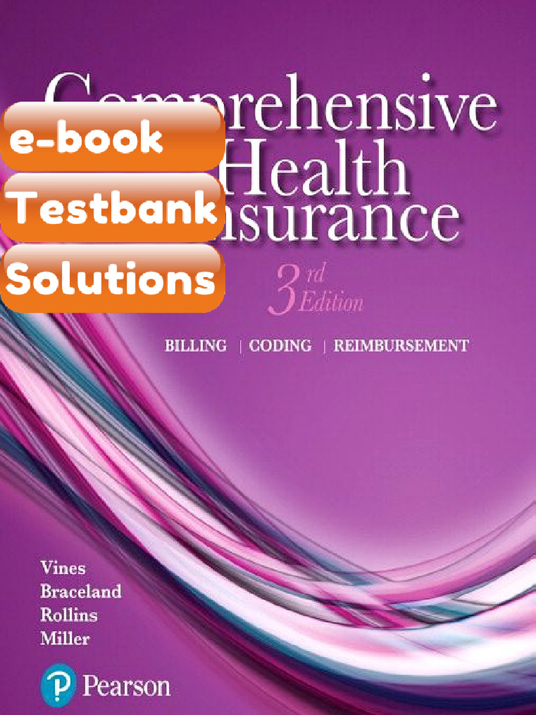 Testbank Comprehensive Health Insurance Billing Coding and ...