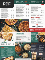 Panarottis Takeaway Menu 2024 | PDF | Sausage | Pizza