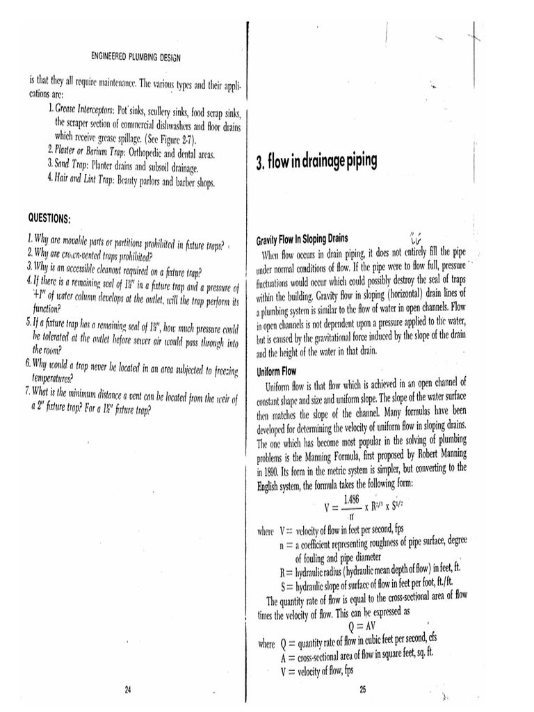 Engineered Plumbing Design1 | PDF