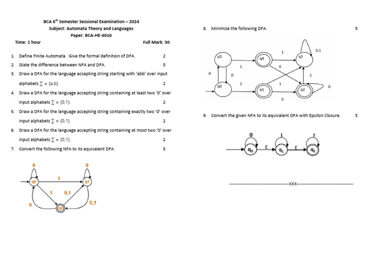 Automata | PDF