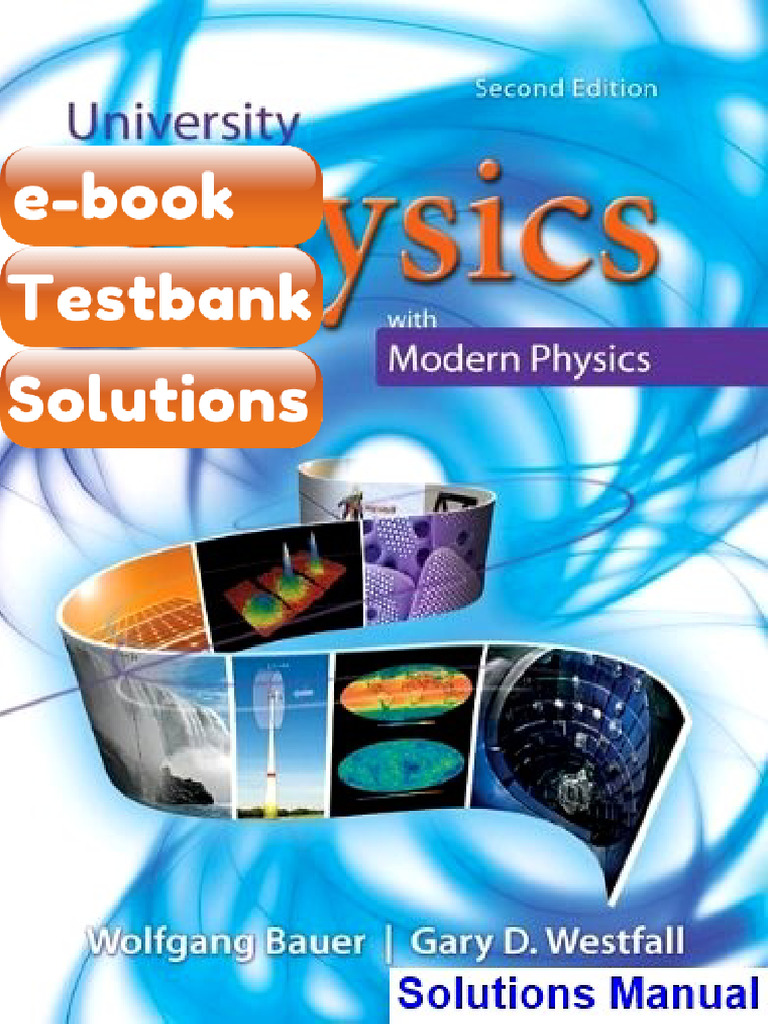 University Physics With Modern Physics 2nd Edition Bauer Ebook ...