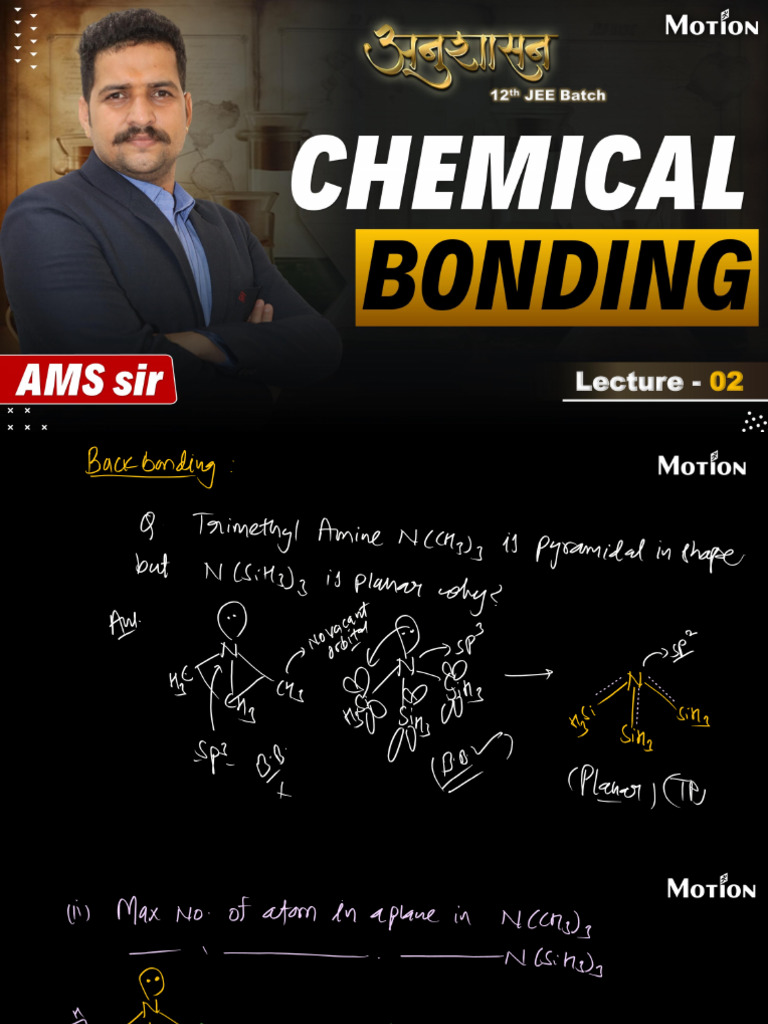 Chemical Bonding Lecture 2 | PDF