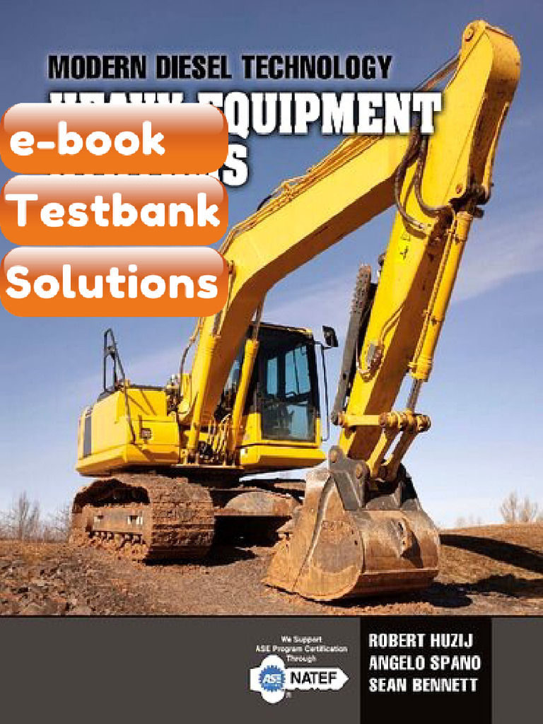 Modern Diesel Technology Heavy Equipment Systes Third Edition Sean ...