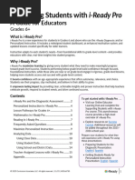 i-Ready Progress Tracking Sheet | PDF
