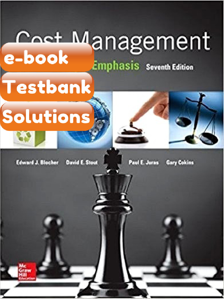 Testbank Cost Management A Strategic Emphasis 7th by David Stout Fast ...