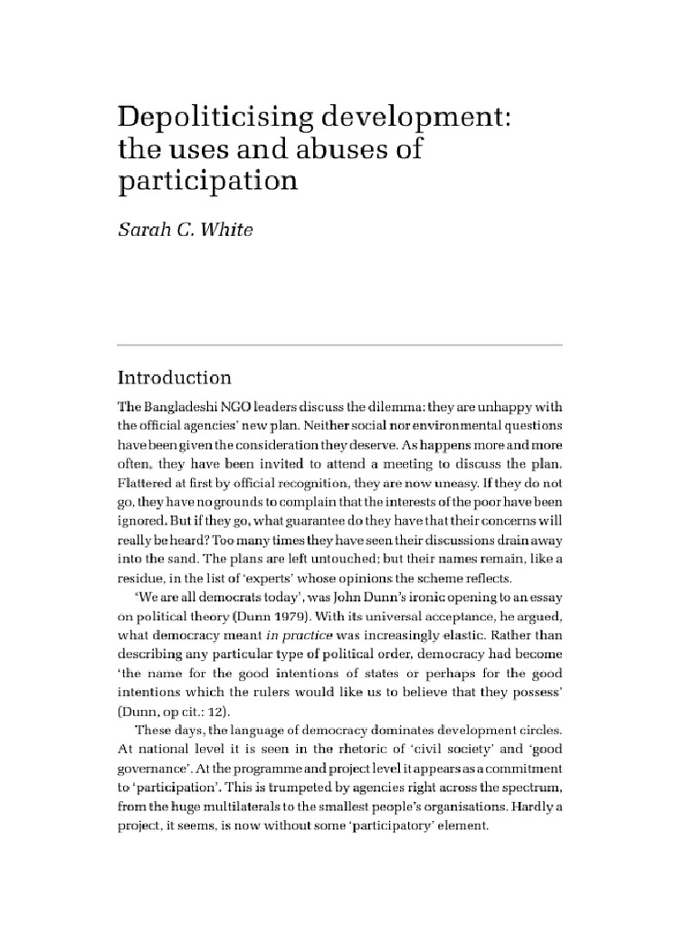 Sarah C. White | PDF
