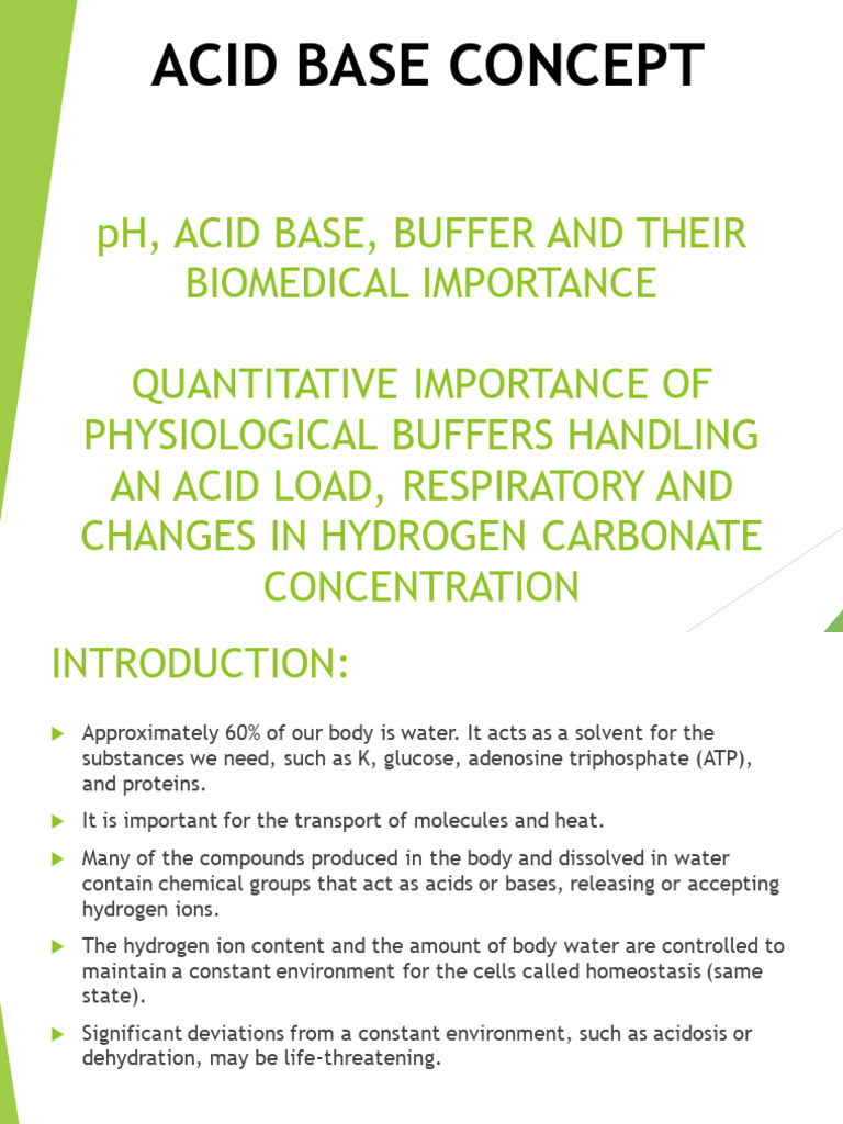 Acid Base Concept | PDF