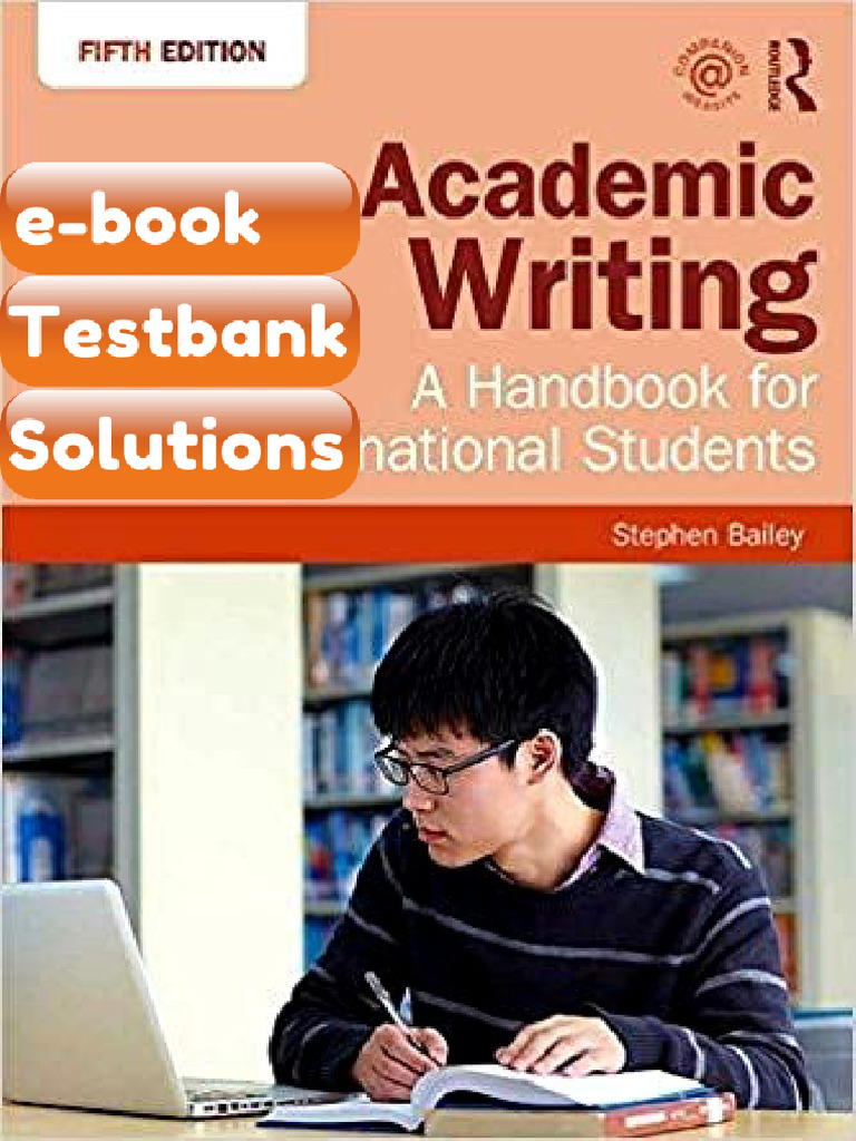 Testbank Academic Writing A Handbook For International Students 5th ...
