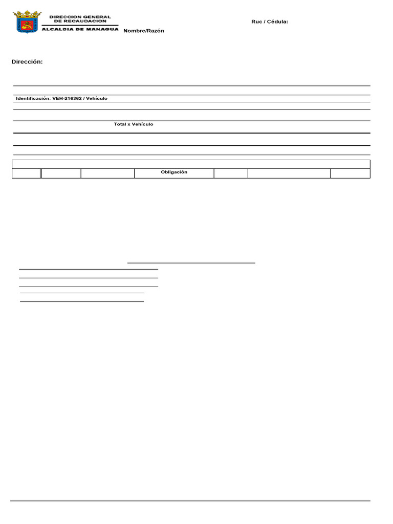 Rep Statement Account | PDF