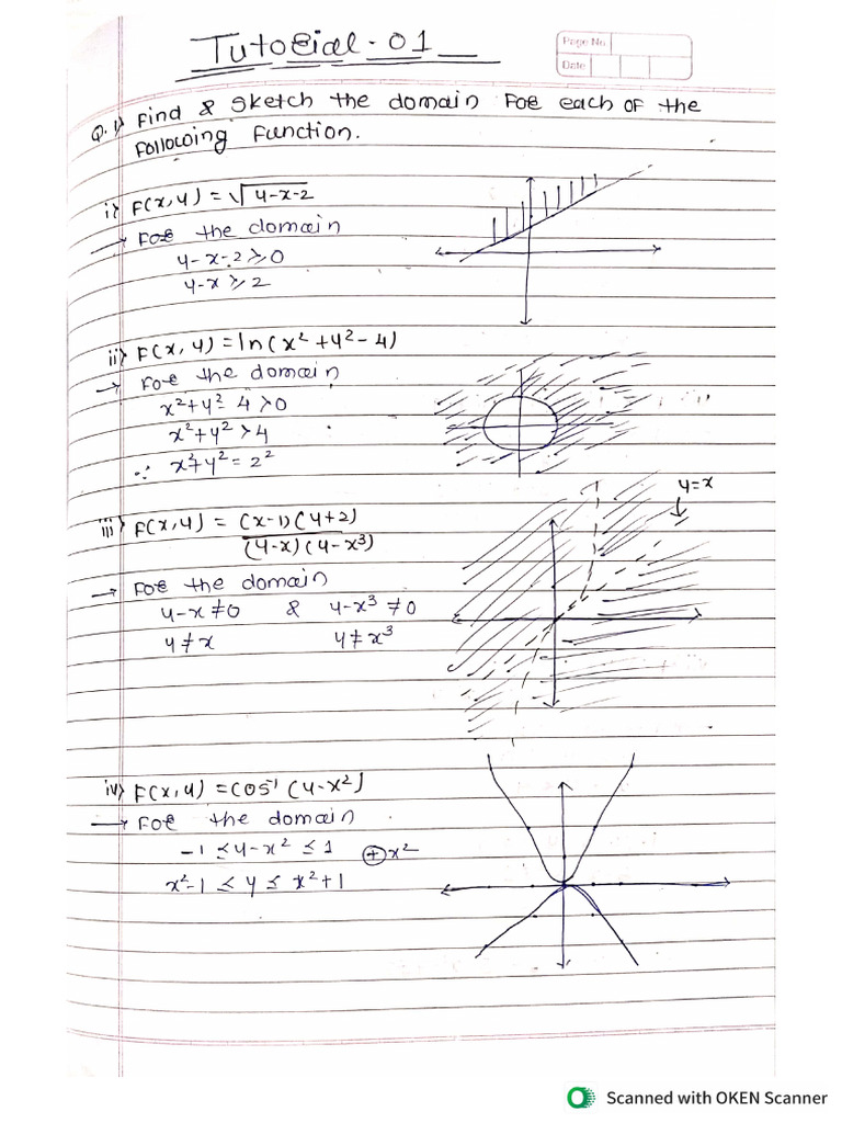 Maths-Tutorial (1+2) | PDF