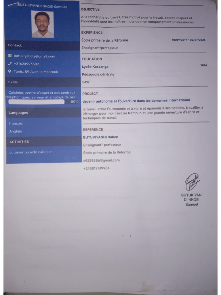 CV sam | PDF