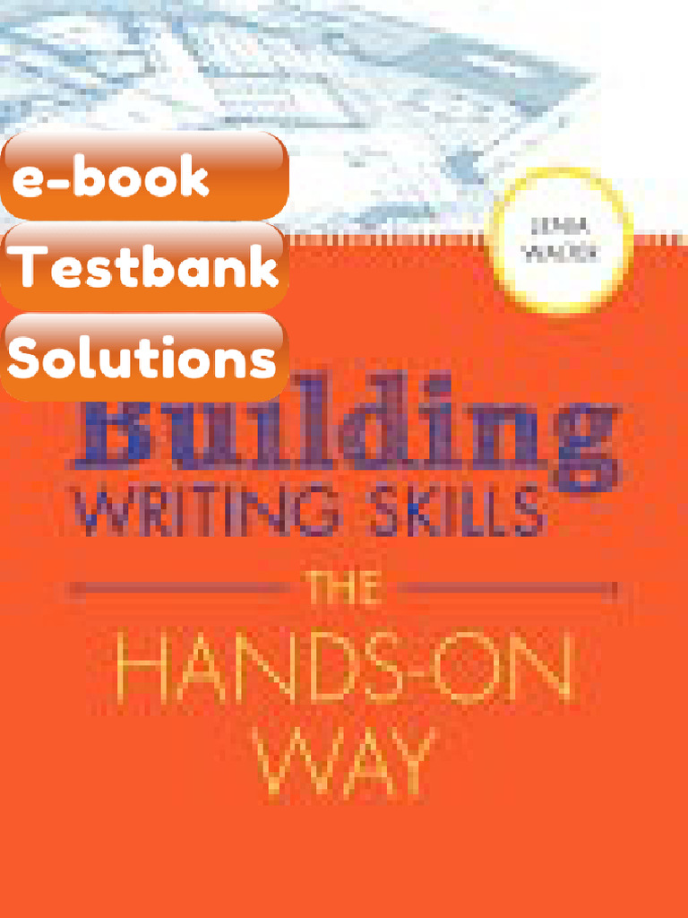 Building Writing Skills the Handson Way Online Resource Pages Common ...