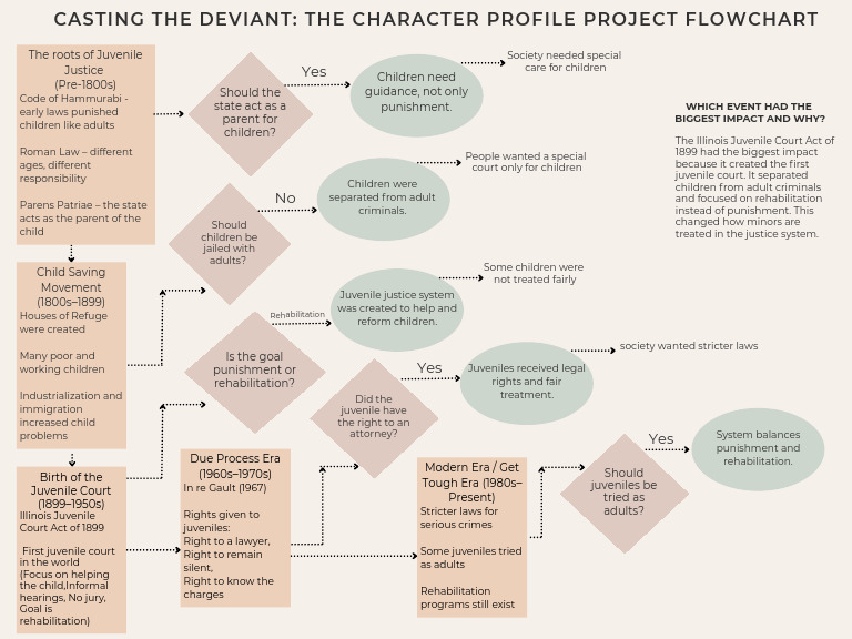 Flowchart Infographic Graph-3 | PDF | Juvenile Court | Minor (Law)