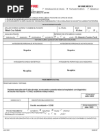 Formato de Informe Médico MAPFRE | PDF | Diagnostico medico ...