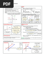 A Level Vectors Cheat Sheet | PDF | Line (Geometry) | Euclidean Vector