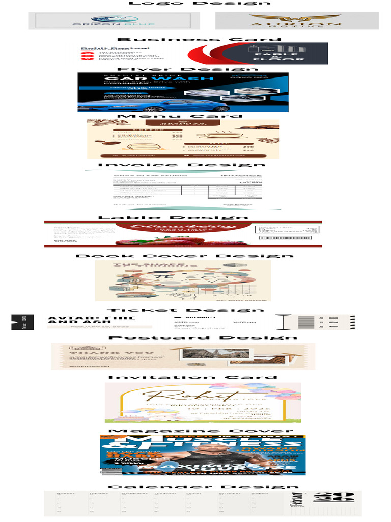 CorelDRAW - Assignment | PDF