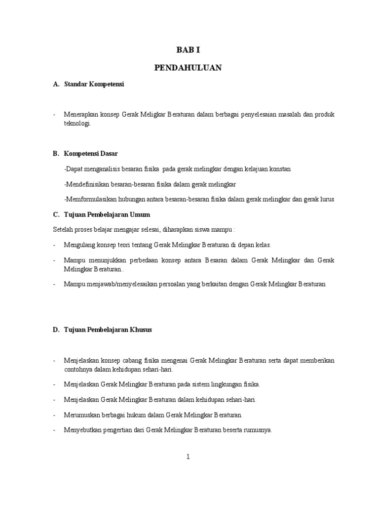 Daftar Isi Modul | PDF | Sains & Matematika