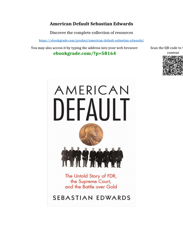 American Default Sebastian Edwards All Chapters Available | PDF ...