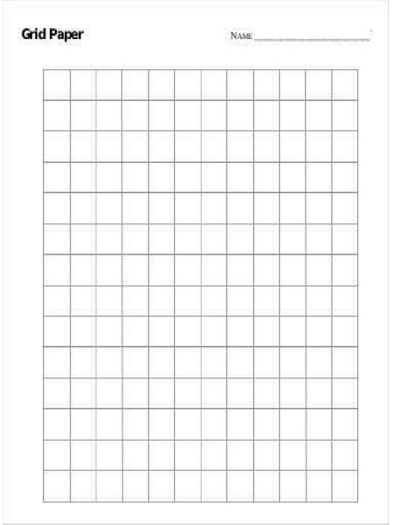 Grid Paper Pls | PDF