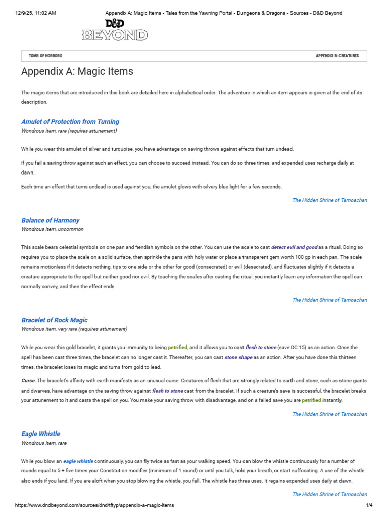 9 Magic Items | PDF | Wizards Of The Coast | Dungeons & Dragons