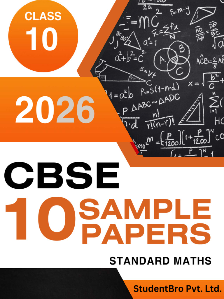 10 Standard Maths Model Paper 2025-26 | PDF | Discrete Mathematics ...