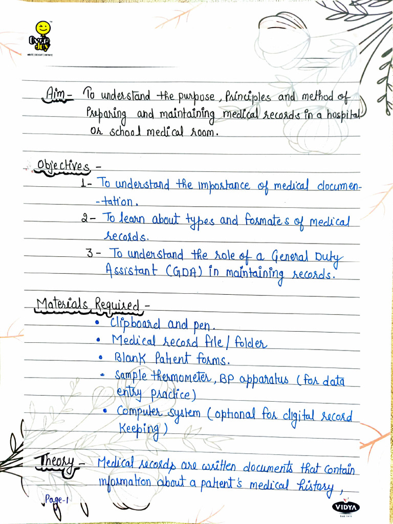 Health Care File Class Xii | PDF